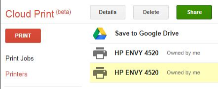 Printing with Google Cloud